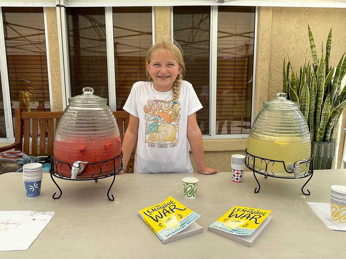 Summer School Students Get Free Lemonade! - Del Mar Pines
