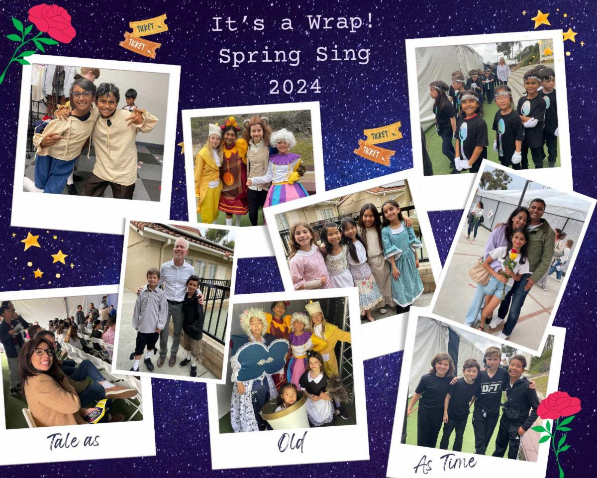 DMP Performs Beauty and the Beast for It's 2024 Spring Sing Event - Del Mar Pines